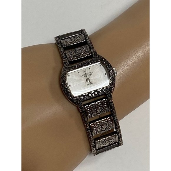 Anne Klein | Accessories | Vintage Anne Klein Swiss Movement Watch ...